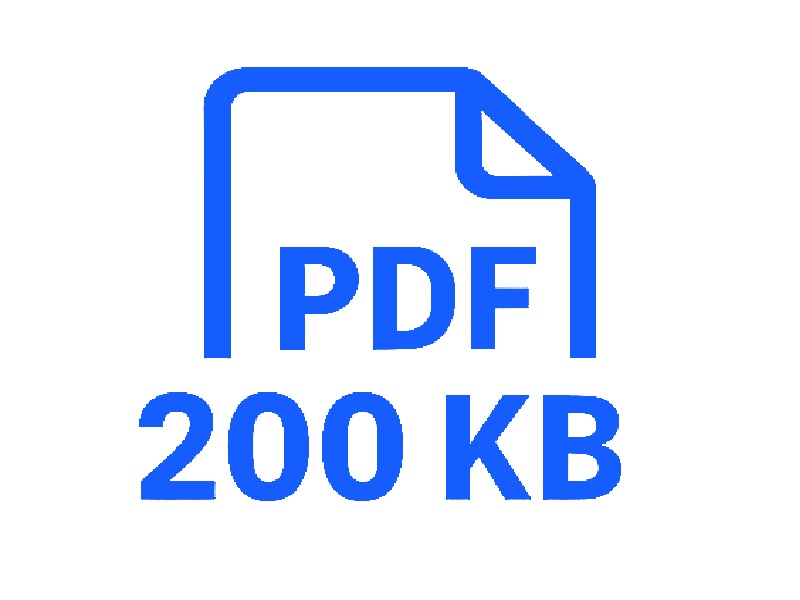 JPG to PDF 200KB | PDF 200KB